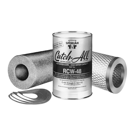 Sporlan RCW-48 - Refrigerant Replaceable High Water Capaity Core